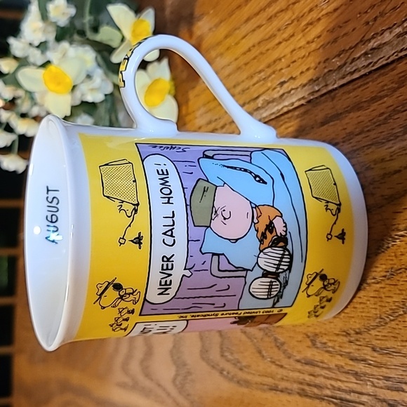 Danbury Mint | Dining | Danbury Mint Peanuts Porcelain Calendar Mug ...